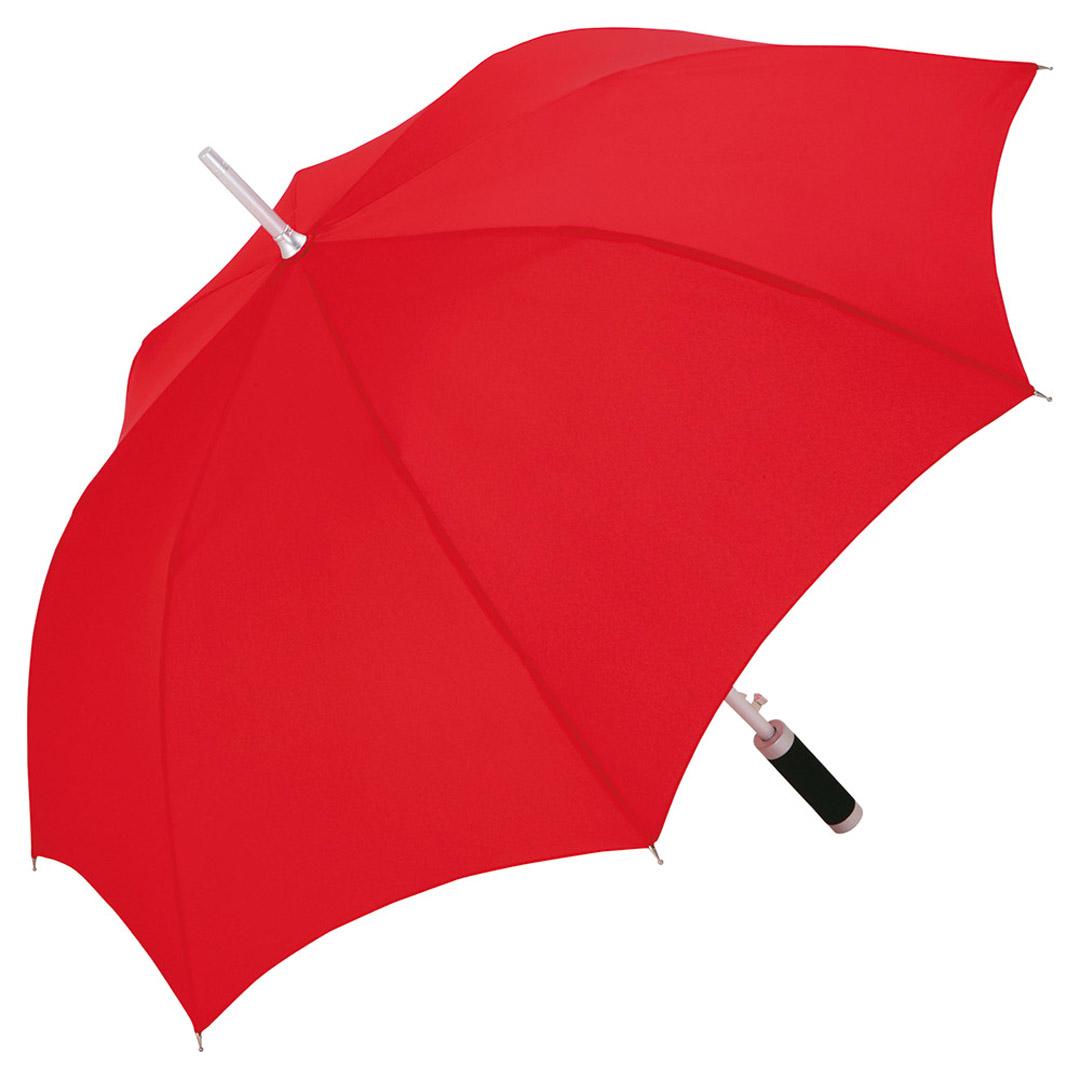 7860 AC alu regular umbrella Windmatic red - FARE